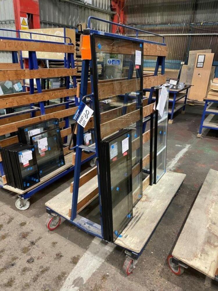 2 Mobile A Frame Trolley Standard Weight Limited 500kg; Dimensions: 1 ...