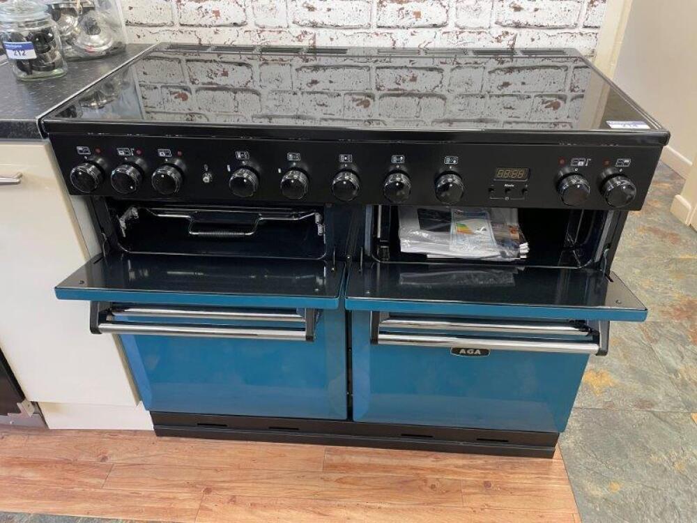 AGA MasterChef Deluxe 110 Induction Range Cooker; Note: Showroom Model ...