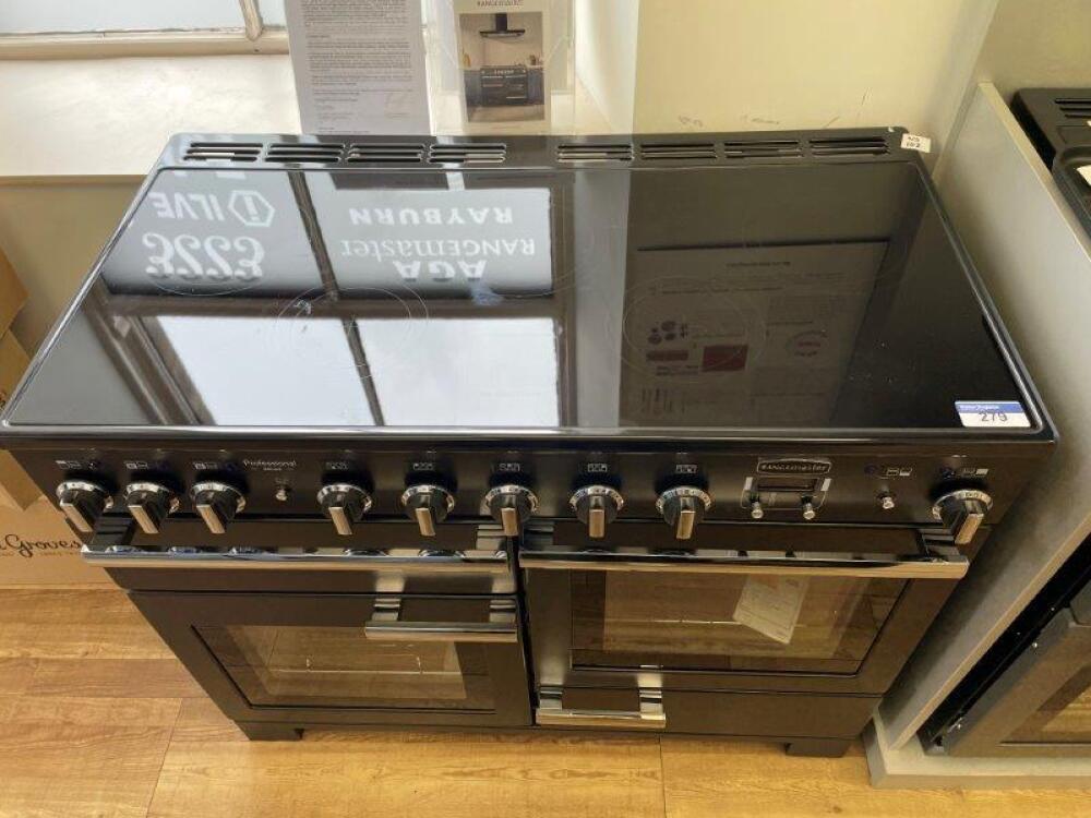 RANGEMASTER Professional Deluxe 110 Induction Range Cooker; Note ...