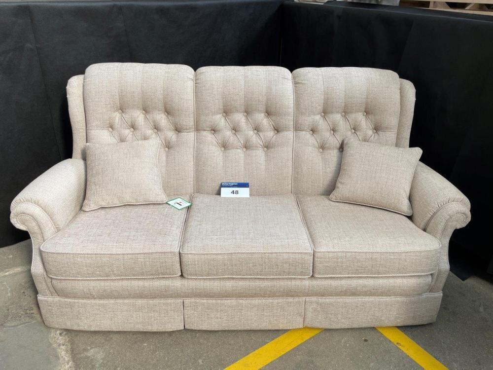 VALE BRIDGECRAFT Amalfi Three Seater Sofa, High Back Chair and Chair in ...