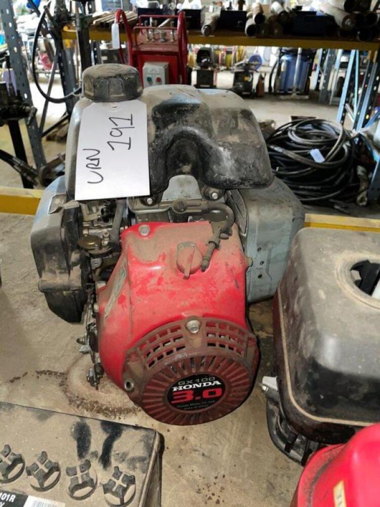 HONDA GX100 3.0 Engine Motor Decommissioned; WS URN: 191; This Lot is ...