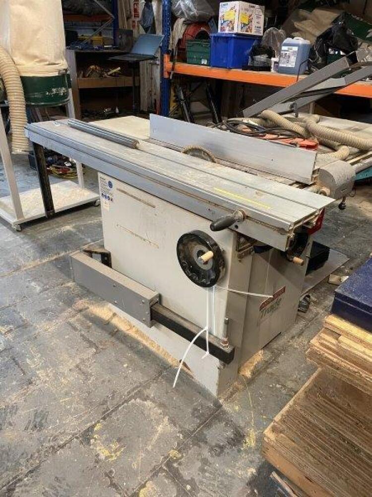 AXMINSTER Trade Series Model MJ12-1600MK11 2.6Kw Panel Saw with Pre ...