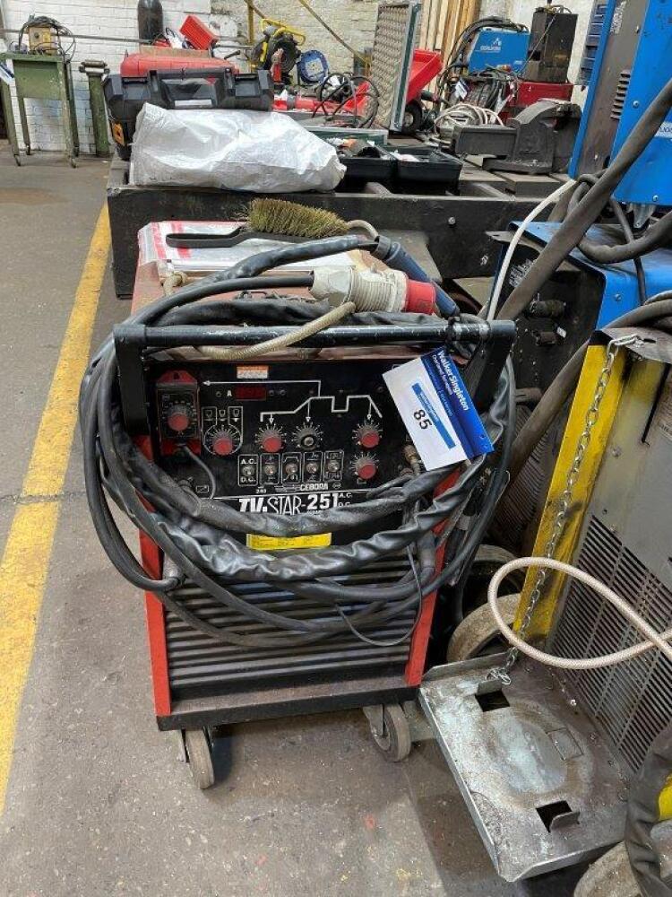 CEBORA TIG STAR 251 Square Wave TIG Welder Complete with Torch, Hose ...