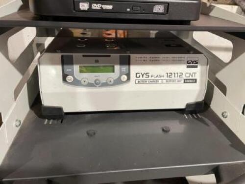 GYS FLASH 121.12 CNT Battery Charger and Support Unit complete with ...