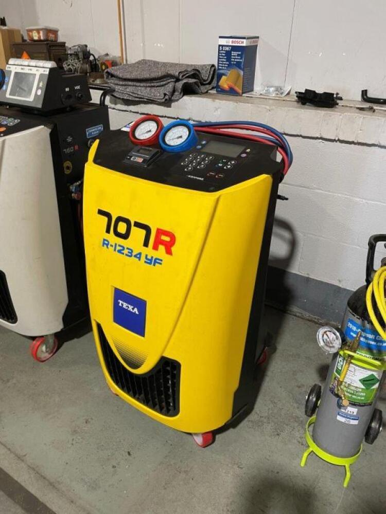 TEXA KONFORT K707R RU R-1234 YF Air Conditioning Recharging Station ...
