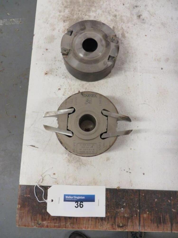2 Various Spindle Moulder Cutting Blocks