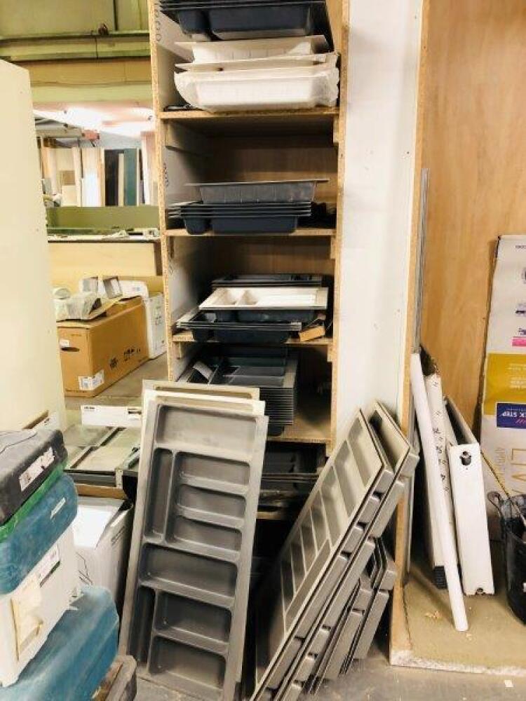 Various Kitchen Drawer Storage Trays, Various Refuse/Recycling Waste ...