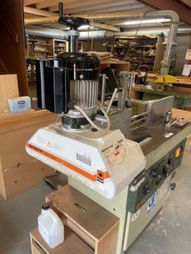SCM T 110 5 Speed 30mm Bore Spindle Moulder with STEFF 2034 Tri-Wheel ...