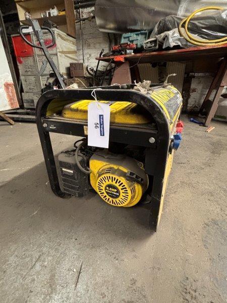 KRAFTECH KT-6500 Professional Generator with Volt Meter and Circuit ...