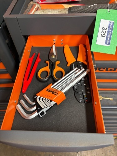 BETA RSC24A/7 Series Seven Drawer Mobile Cabinet Tool Box with RSC23C ...
