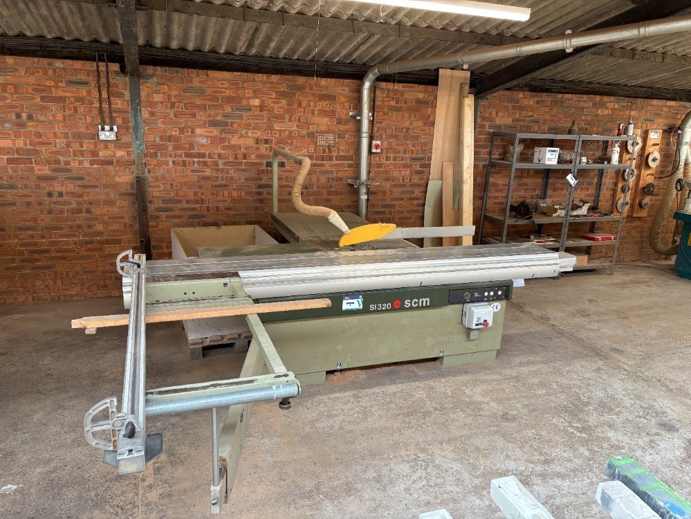 SCM Model S1320 Sliding Table Saw with Pre-Scribe