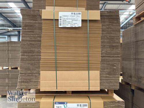 4100 (approx.) of 500mm x 500mm x 760mm Cardboard Boxes