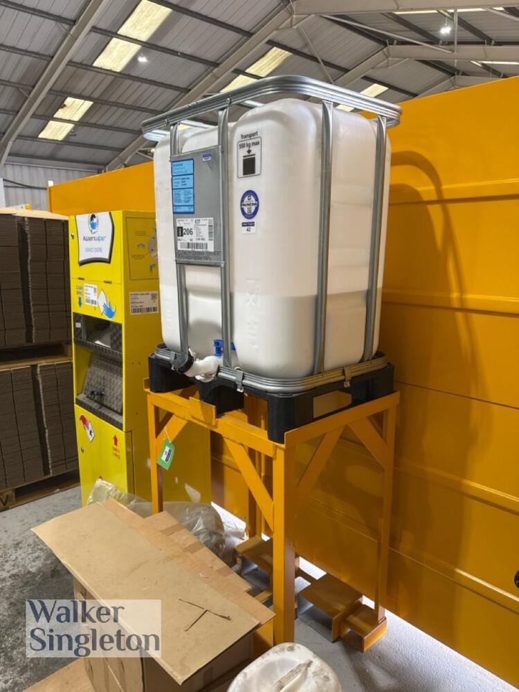 Fork Lift Attachment Steel IBC Stand