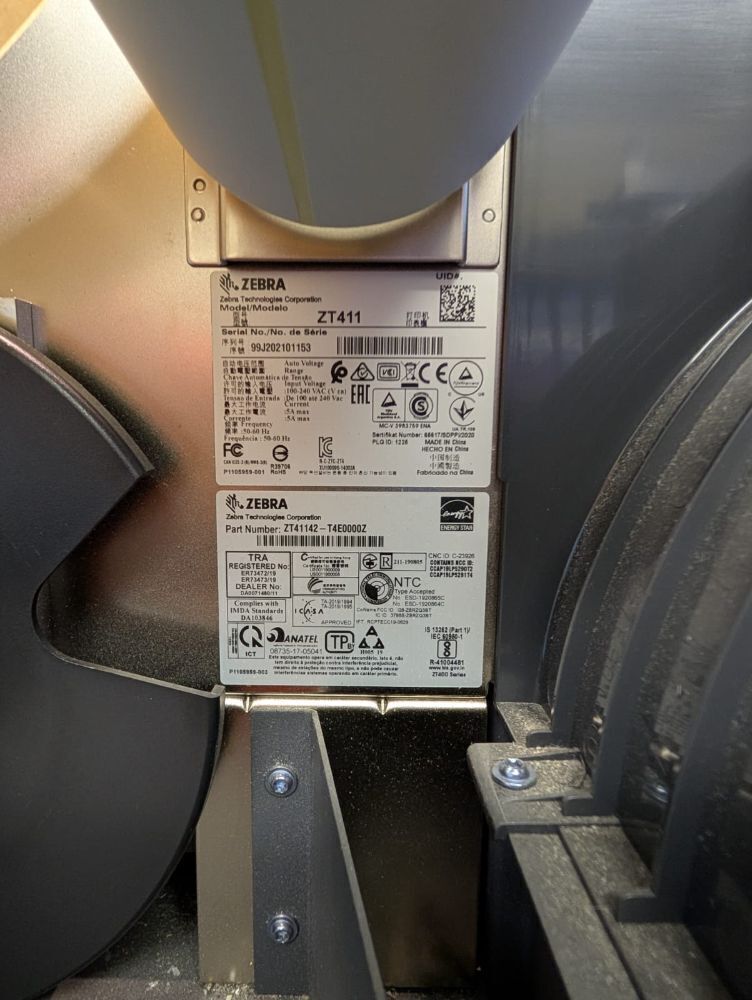 ZEBRA ZT411 Network Label Printer