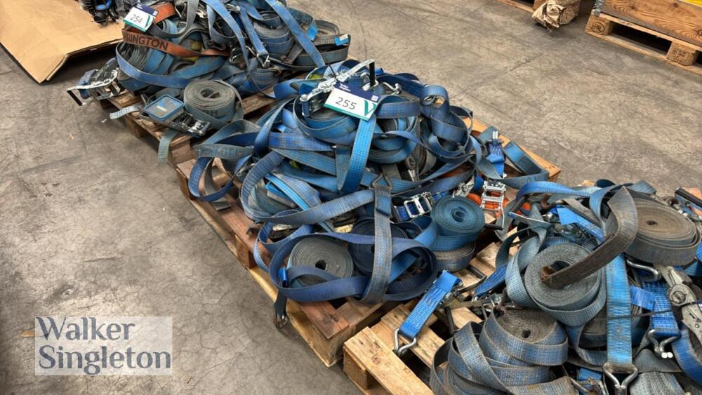 Large Quantity of Racket Straps to Pallet