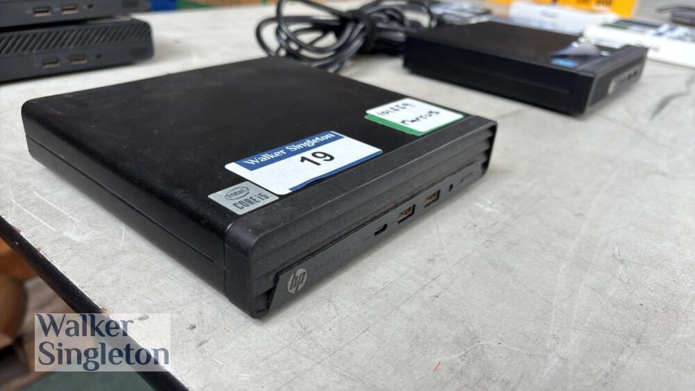 HEWLETT PACKARD Mini PC; Model: HP ProDesk 400 G6 Desktop Mini PC
