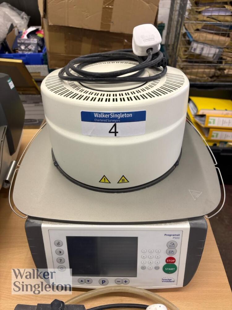 IVOCLAR VIVADENT Programat P500 Press Furnace With Pump