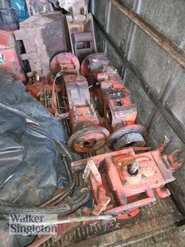2 x DAVID BROWN ENGINES and Quantity of Final Drives and Other ...