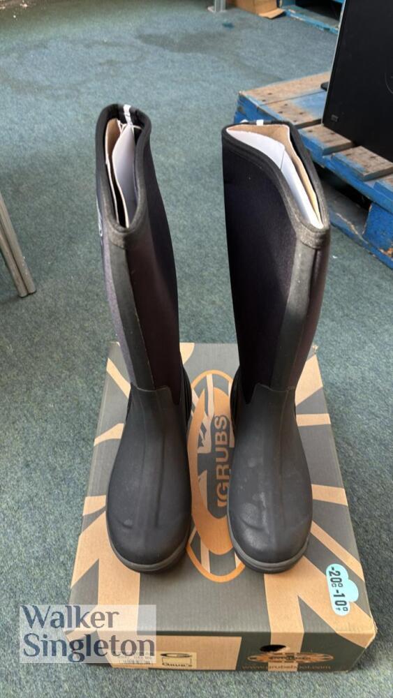 GRUBS Frostline 5.0 Sub-Zero Field Boot; Colour: Black; Size: UK 4