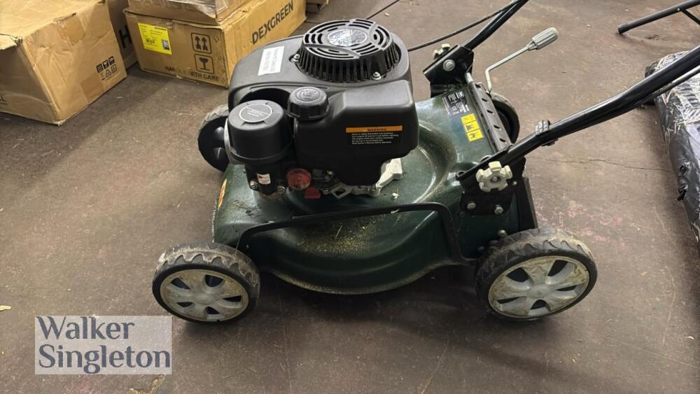 WEBB Model WER410SP 2.5Kw 32cc Petrol Driven Lawnmower; Cutting Width 410mm