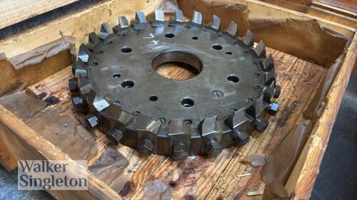 GLEASON No 144; 18 24 Insert Blade Face Milling Cutter
