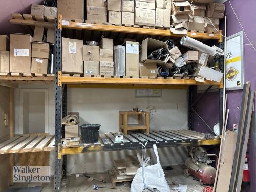 5 Bays of Pallet Racking; Comprising 8 Uprights; 22 Beams