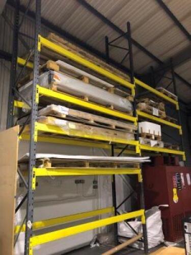 2 Bays of DEXION Speed Lock S Pallet Racking comprising 3 x Uprights at ...