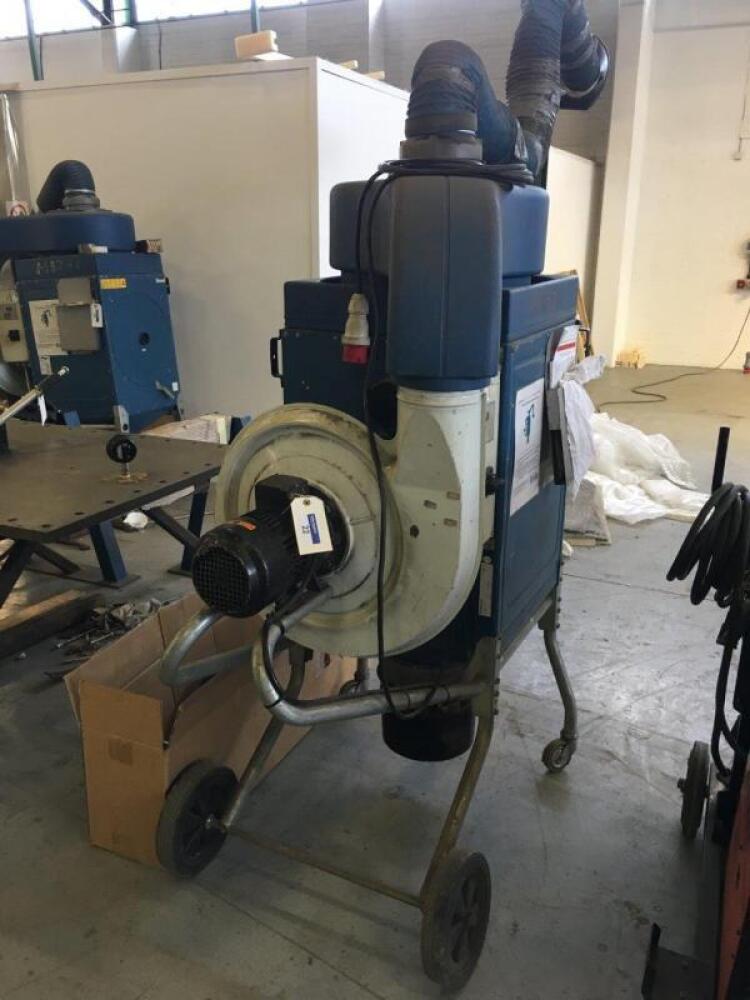 NEDERMAN Mobile Fume Extractor, 440V; Serial Number: 12632463 06160