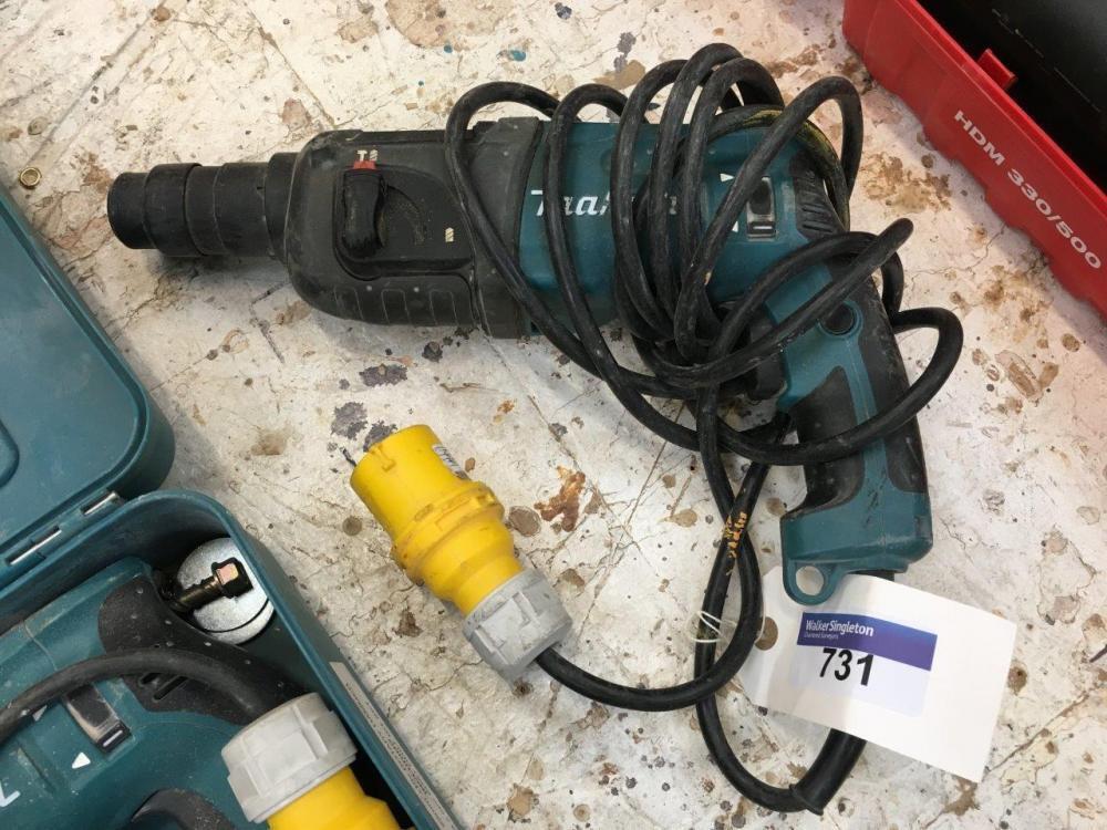HILTI ST18 Screw Gun (110v) and MAKITA HR20230 SDS Hammer Drill (110v)