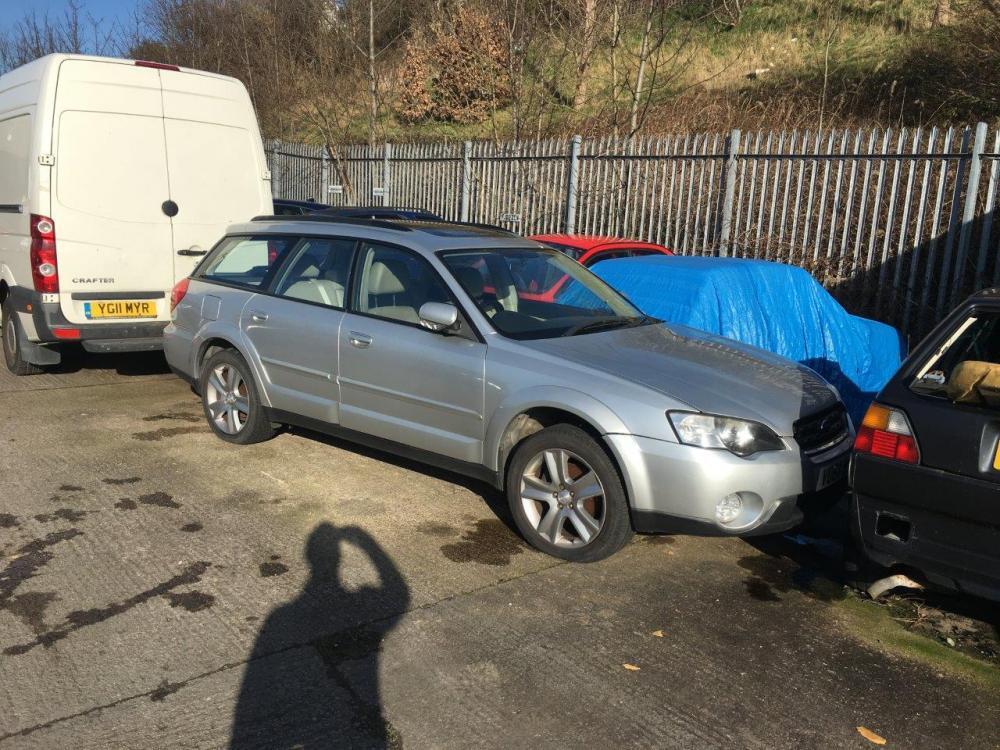 SUBARU Outback RN Auto 3.0 5Dr SEQ Auto Estate; VRM: VU54WVZ; Date of ...