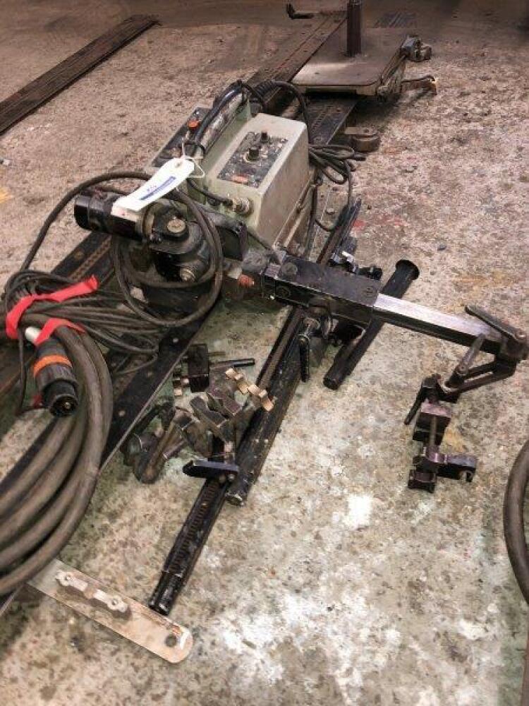 GULLCO GK-200-FMB-I Rigid Track Travel Carriage System for Welding/Cutting