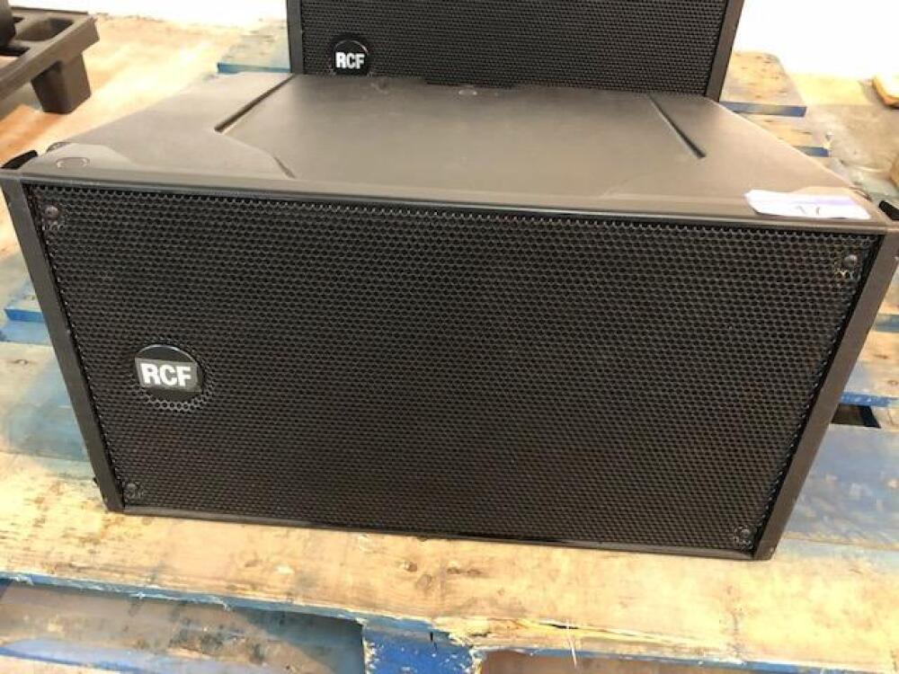 RCF HD 10-A Speaker; 1400 WATT PEAK POWER - 700 WATT RMS; 2 X 8 WOOFERS ...