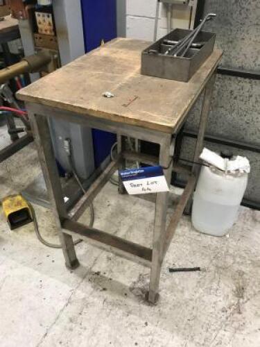 Heavy Duty Fabrication Table; Dimensions; 3,000mm(L) x 1,500mm (W) x 1 ...