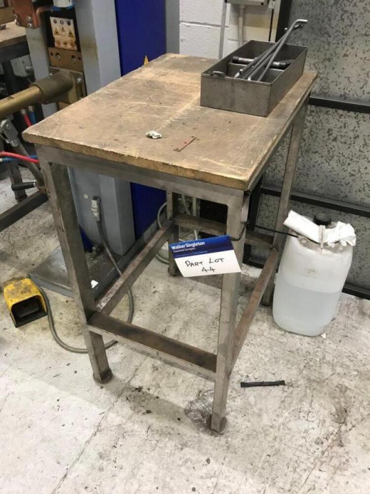 Heavy Duty Fabrication Table; Dimensions; 3,000mm(L) x 1,500mm (W) x 1 ...