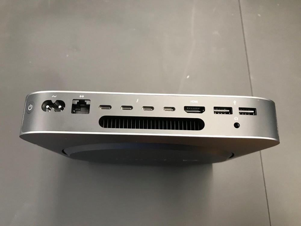 APPLE Mac Mini; Model: A1993; EMC: 3213; S/N: C07D10EFPJH7