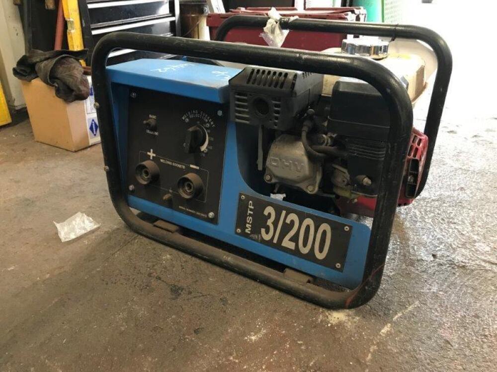 MSTP 3/200 HONDA GX200 Petrol Driven Welding Generator with 16A 240V ...